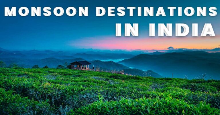 11 Top Monsoon Destinations in India to Visit in Rainy Season 2026